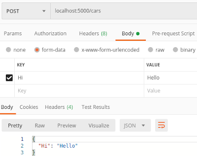 The simplest RESTful APIs with Python, Flask, MongoDB, and Docker
