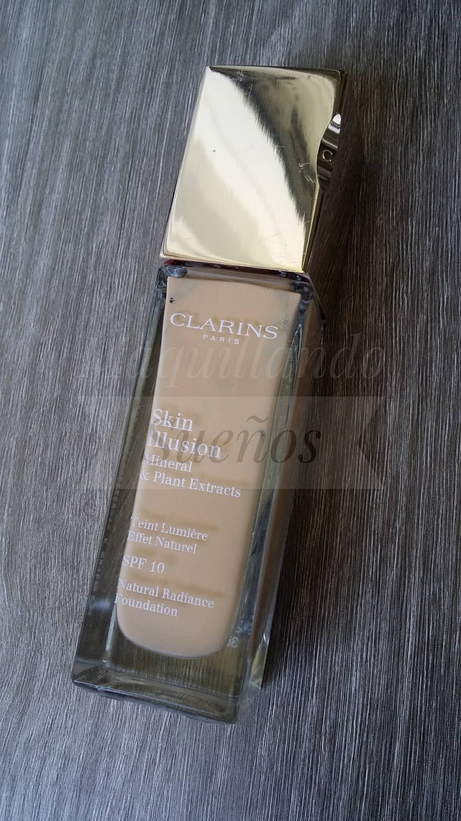 Bases a exámen... Clarins Skin Ilusion