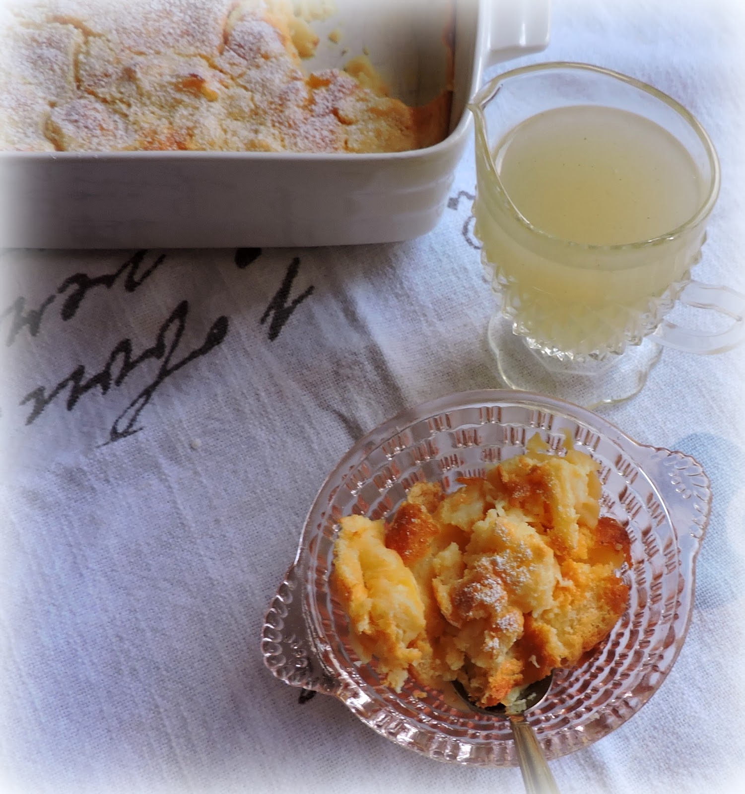 Lemon Bread Pudding | The English Kitchen