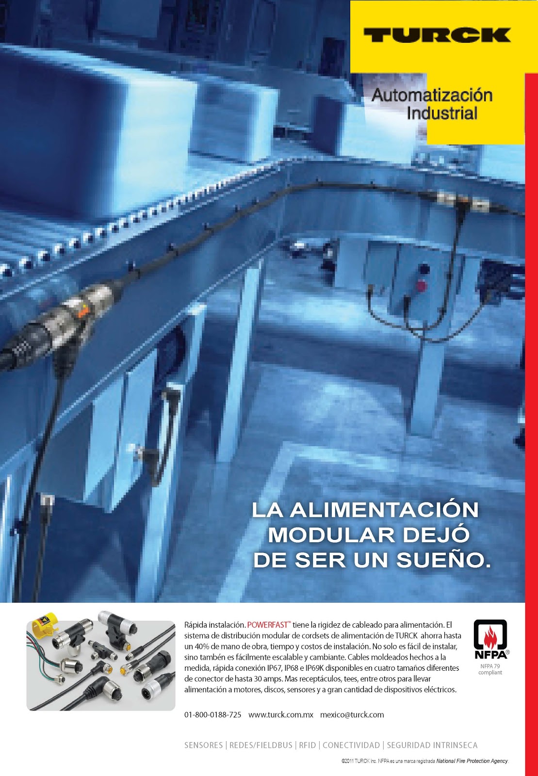 Conectividad TURCK: Powerfast