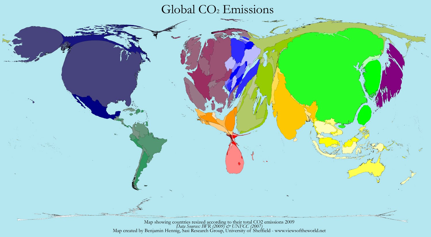 random notes: geographer-at-large: Carbon Footprint by Zipcode