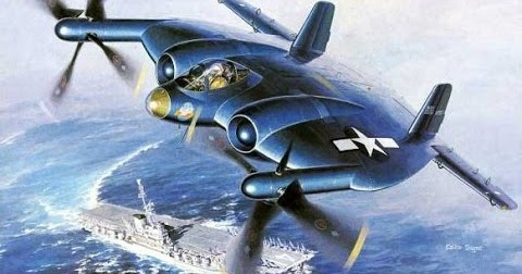 aerosngcanela: Vought XF5U "Flying Flapjack"