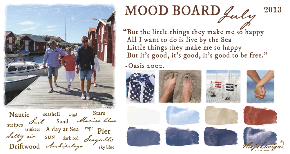 Life's little Embellishments: Life by the Sea****Maja Design July Mood ...