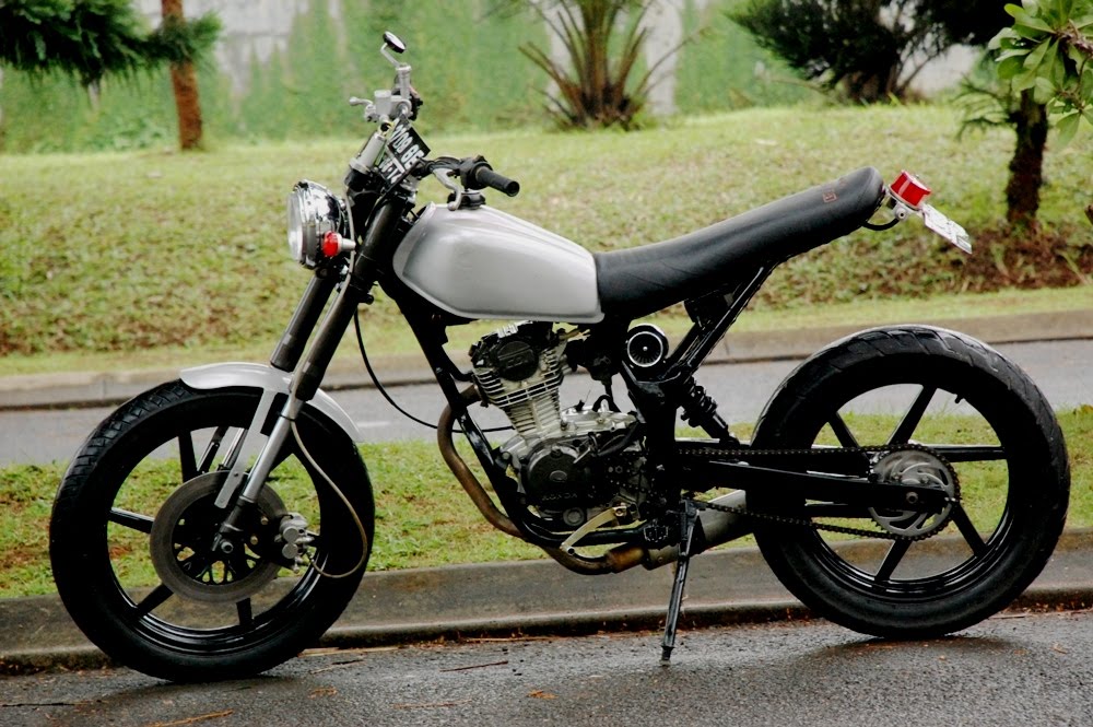 Best Modifikasi Motor : Honda CB 125 1976 Jap Style - Gambar Modifikasi ...