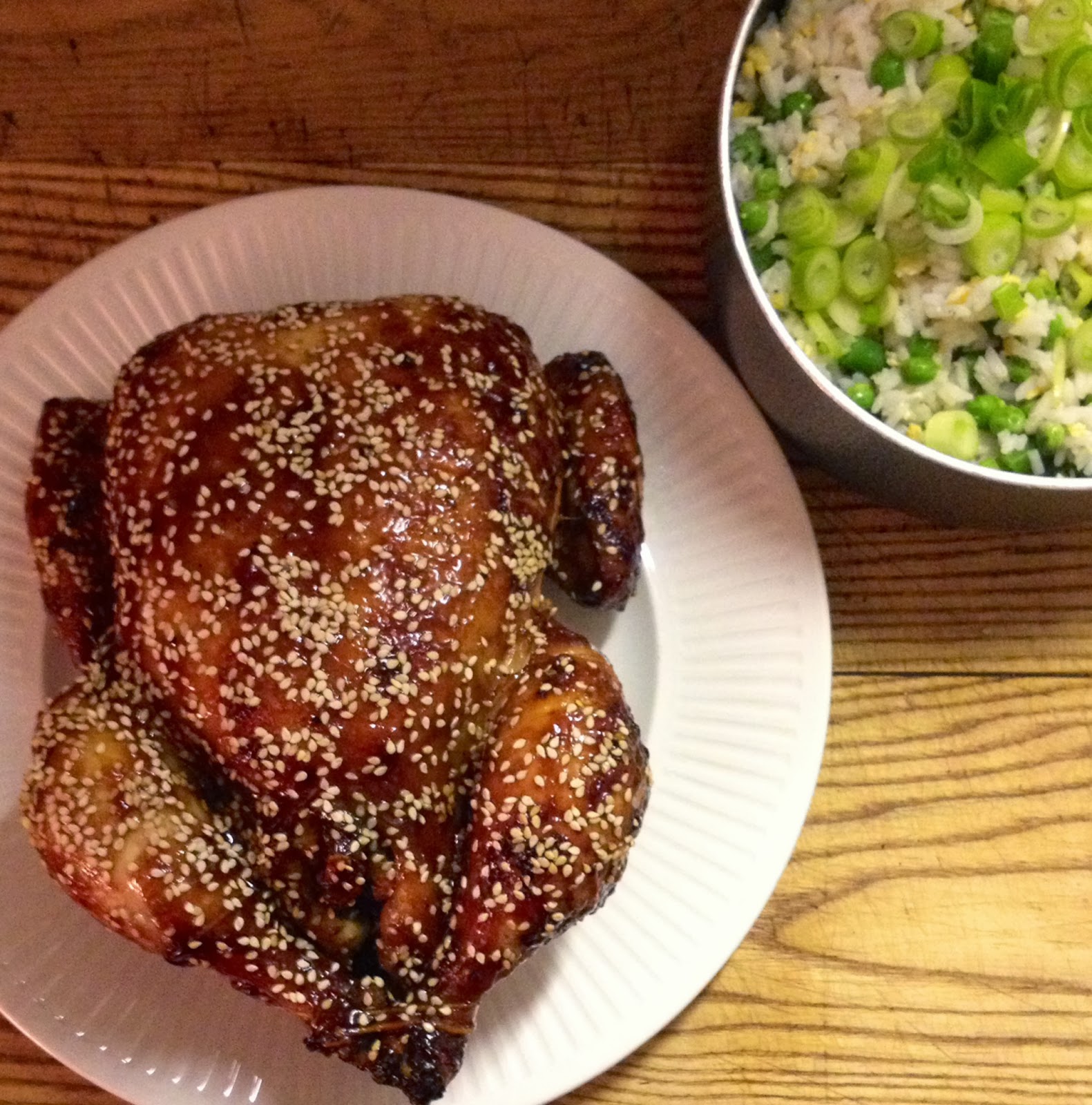 Food By Bram: Roasted Hoisin Sesame Chicken