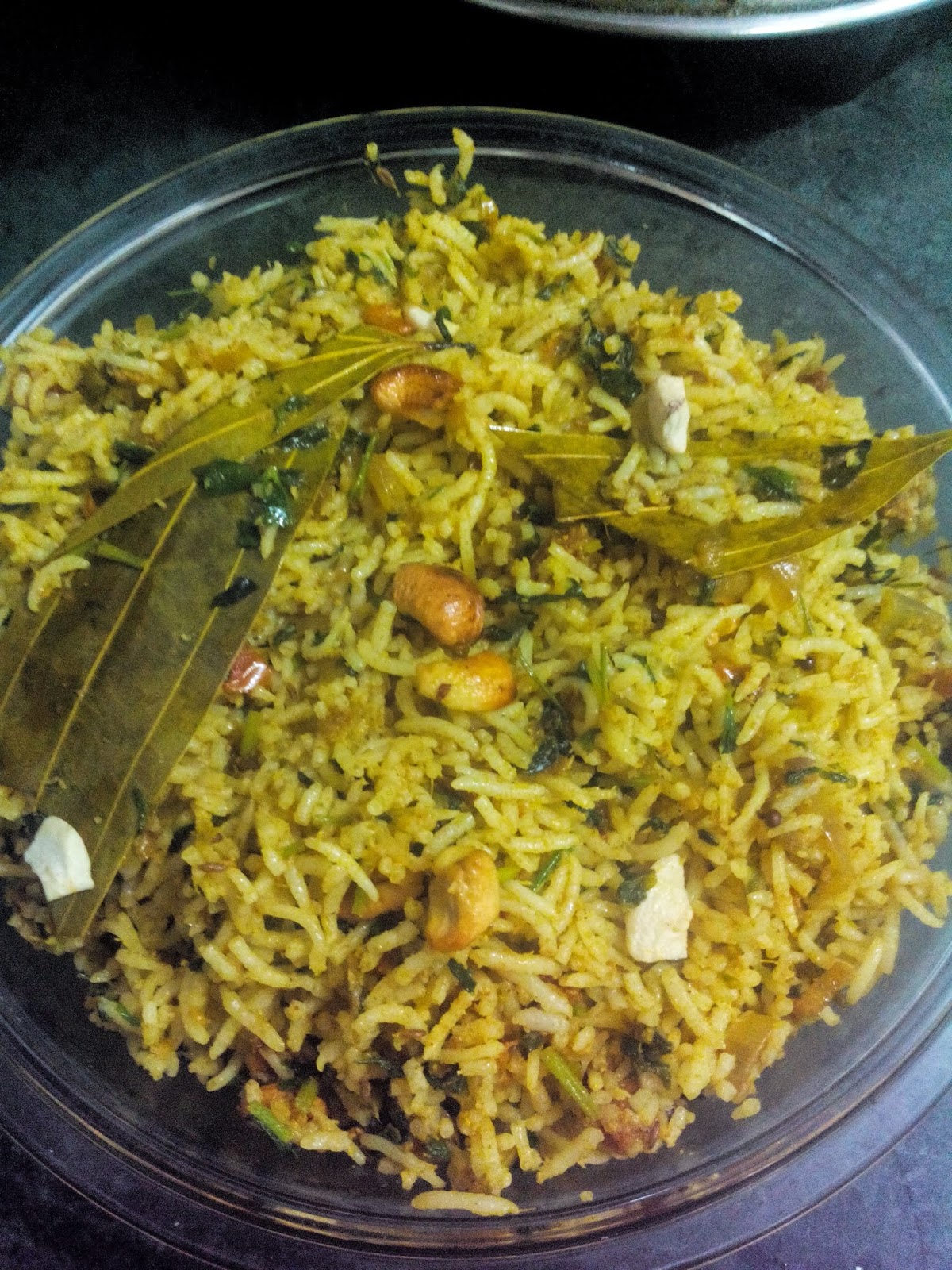 Cook & Share: Methi Pulao/Rice (Green Fenugreek Rice-Pulao)