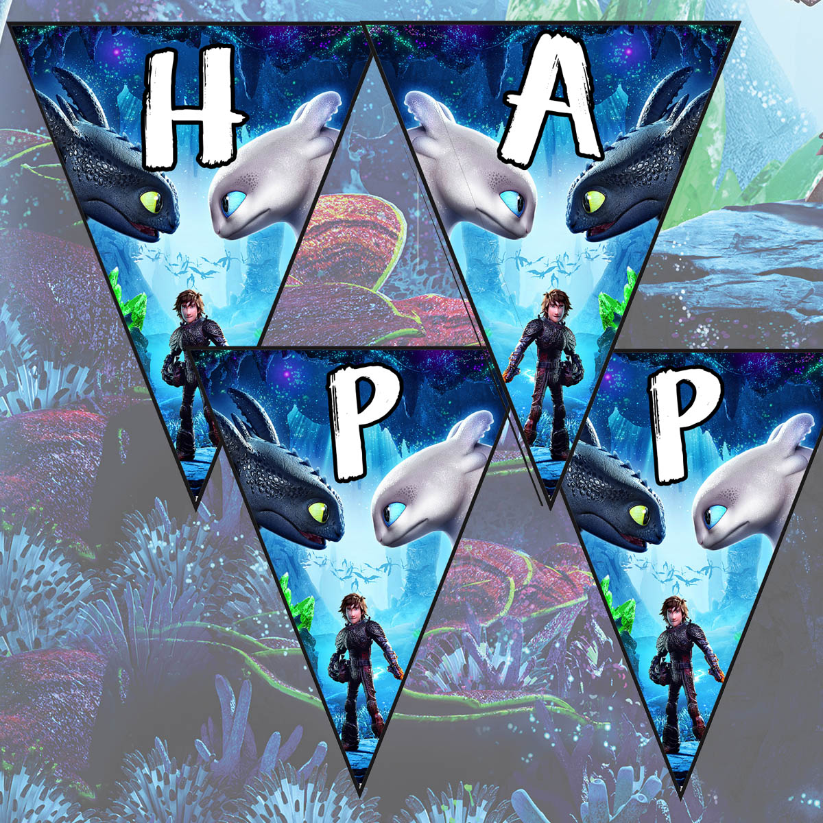 Daisy Celebrates: How to Train Your Dragon 3: The Hidden World Birthday ...