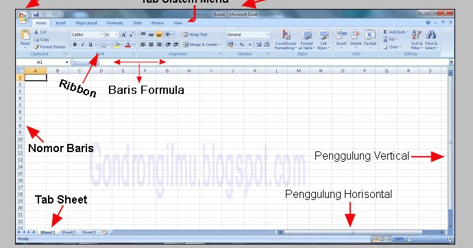 Cara Mudah Belajar Microsoft Excel Untuk Pemula - Gondrong Ide
