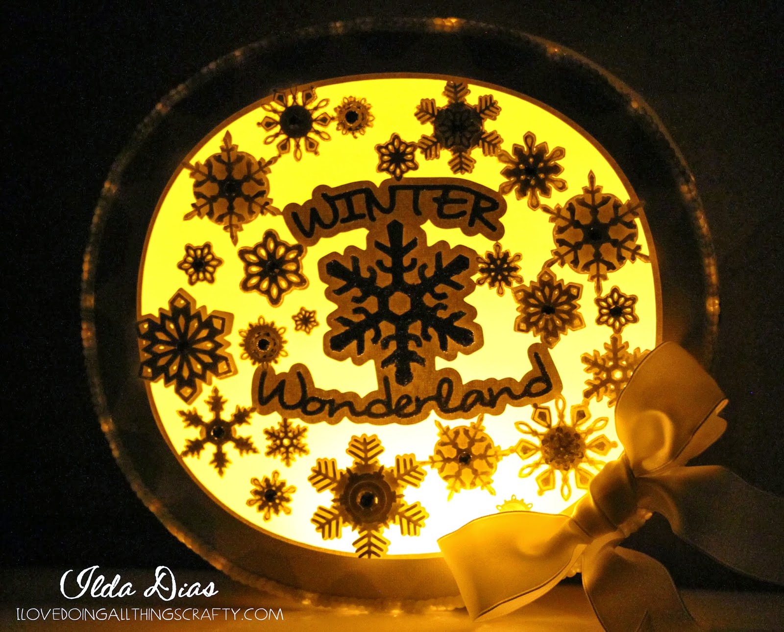 I Love Doing All Things Crafty: Winter Wonderland - A 3D Lit Winter ...