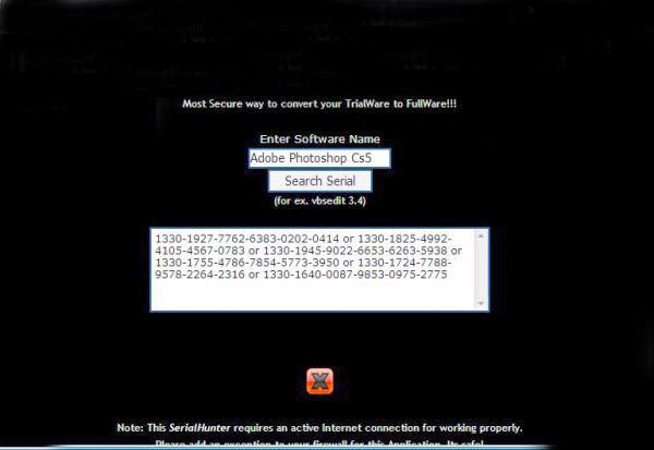 Serial Hunter - SOFTWARE FULL VERSION