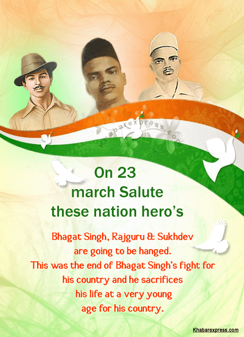 23rd March Bhagat Singh Wallpaper Status for Whatsapp Facebook DP ...