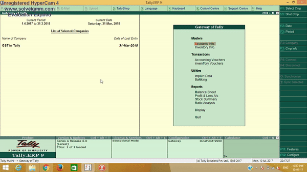 How To Create A GST Taxable POS Invoice In Tally How To Create A GST Taxable POS Invoice In Tally