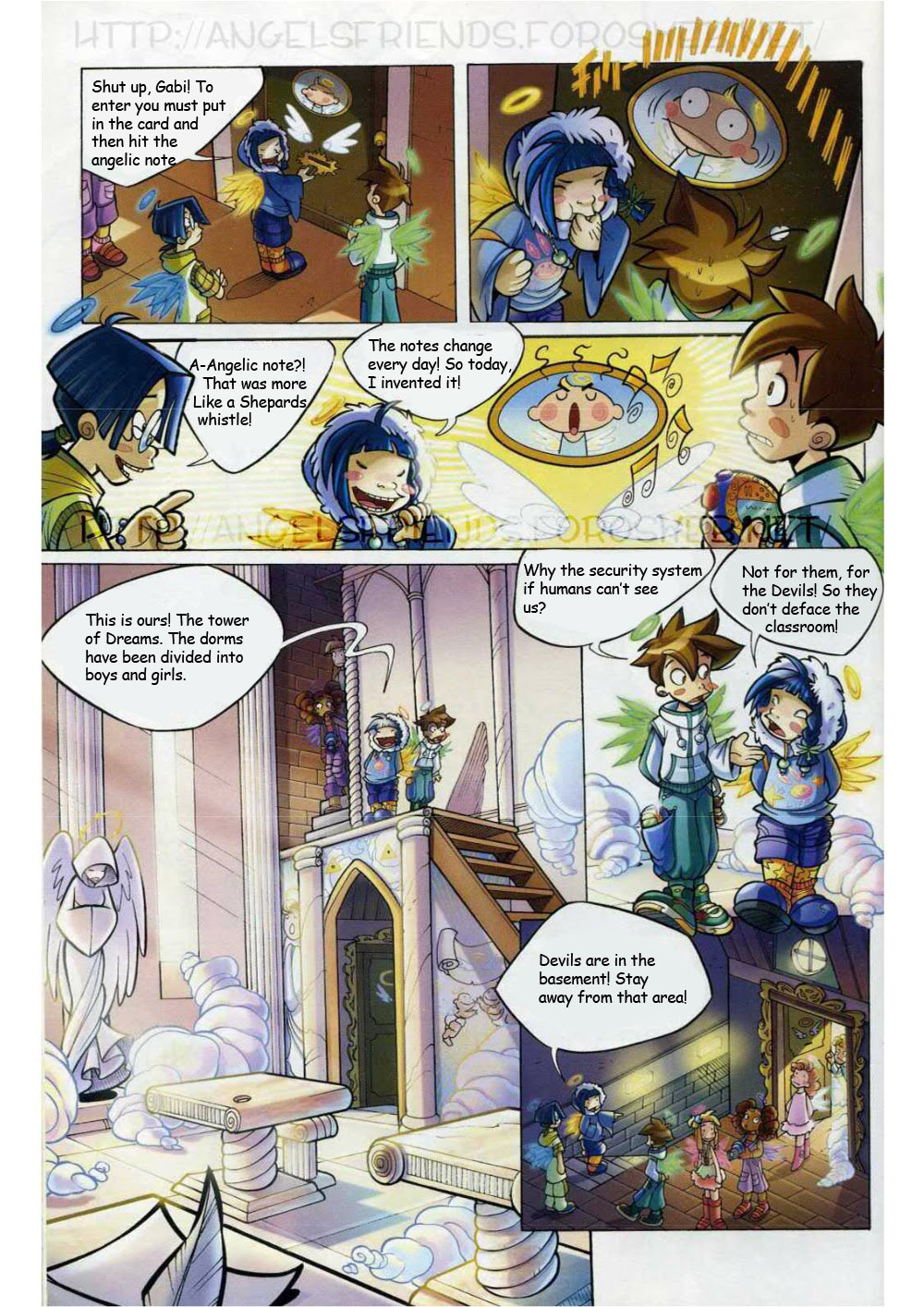 Angels Friends English Scans: Issue 1