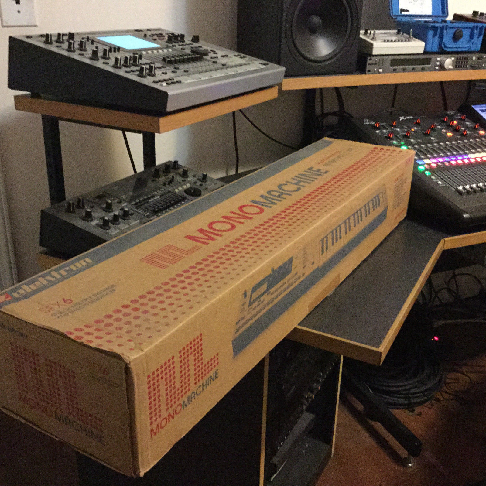 MATRIXSYNTH: Elektron Monomachine SFX6 Keyboard Synthesizer w/ Original Box