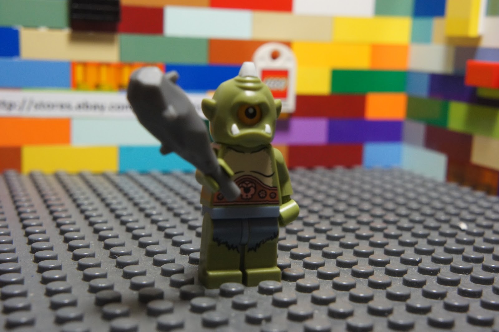 LEGO 71000 Series 9 CYCLOPS Monster Gargoyle One-Eyed Ogre Minifigure ...