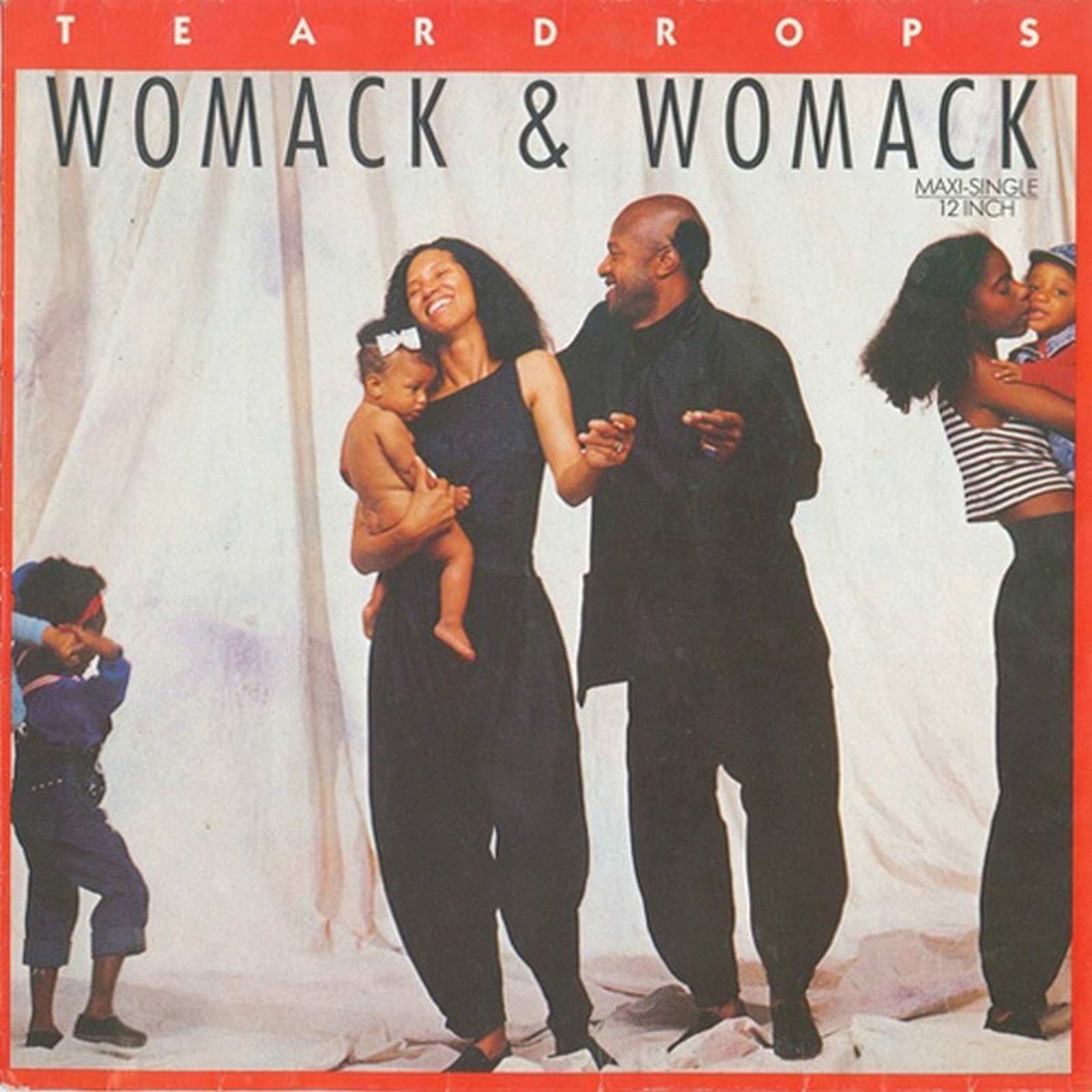 Womack & Womack - Teardrops (Maxi Vinyl) - 1988