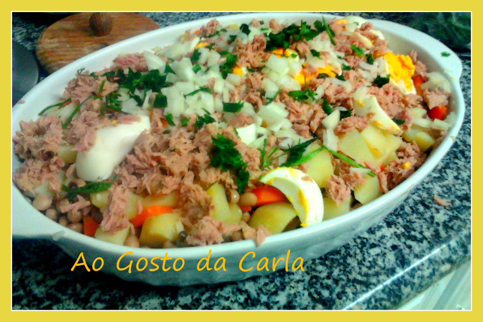 Salada de atum com feijão frade! | Ao Gosto da Carla