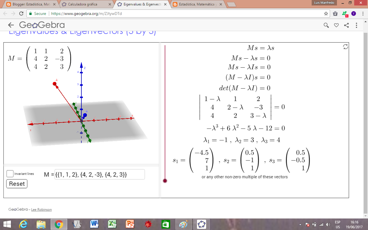 Estadística, Matemática y Computación: CALCULO DE VALORES Y VECTORES ...