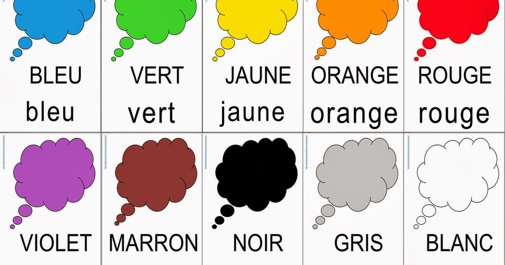 laclassedefrederique: Affichettes des couleurs
