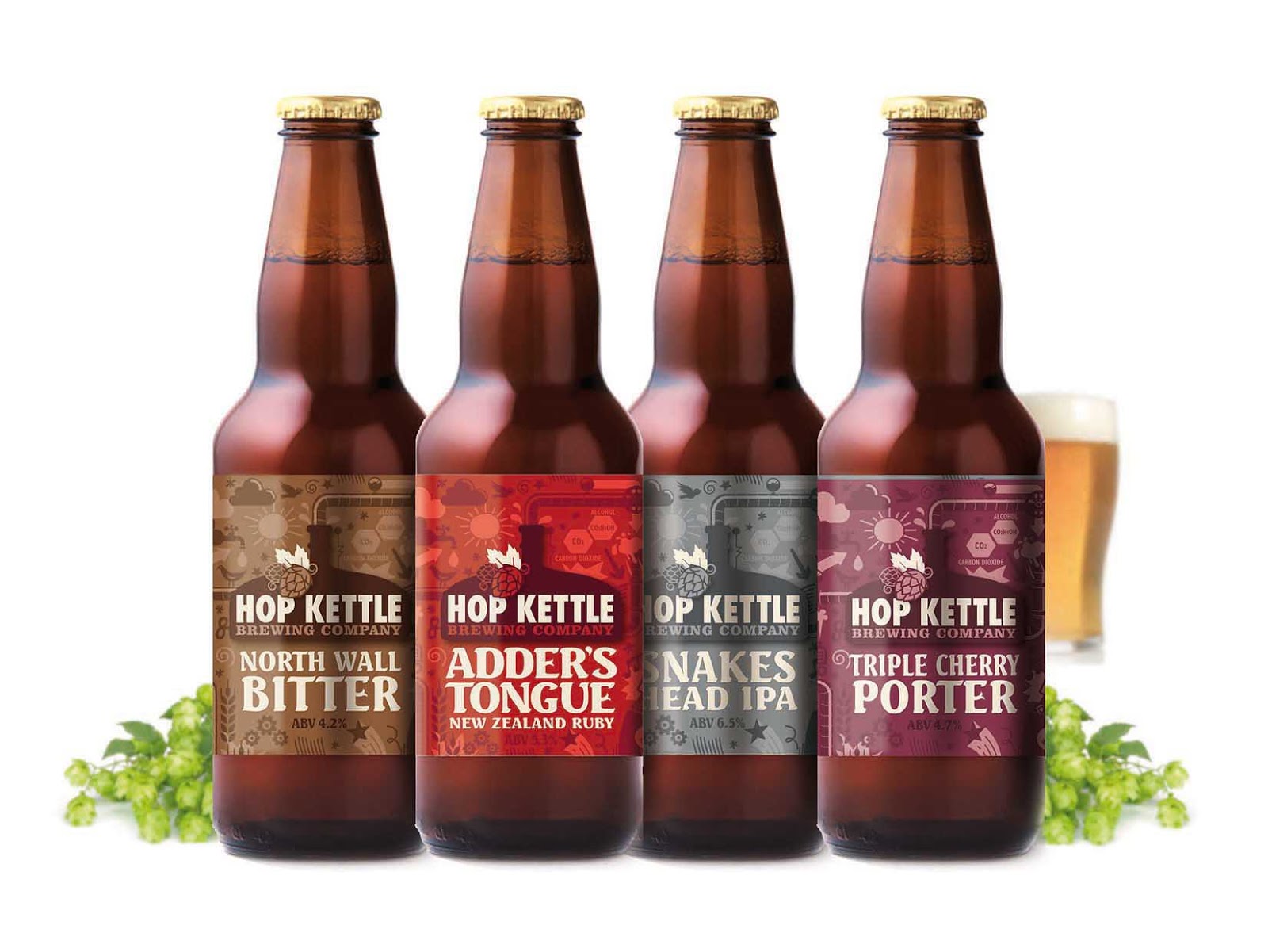 Hop Kettle Brewing Company on Packaging of the World - Creative Package ...
