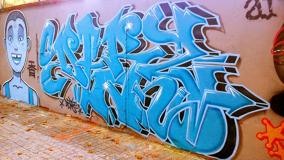 Derz One : Aisa + Derz + Art Aas + Dione @t Murs Lliures