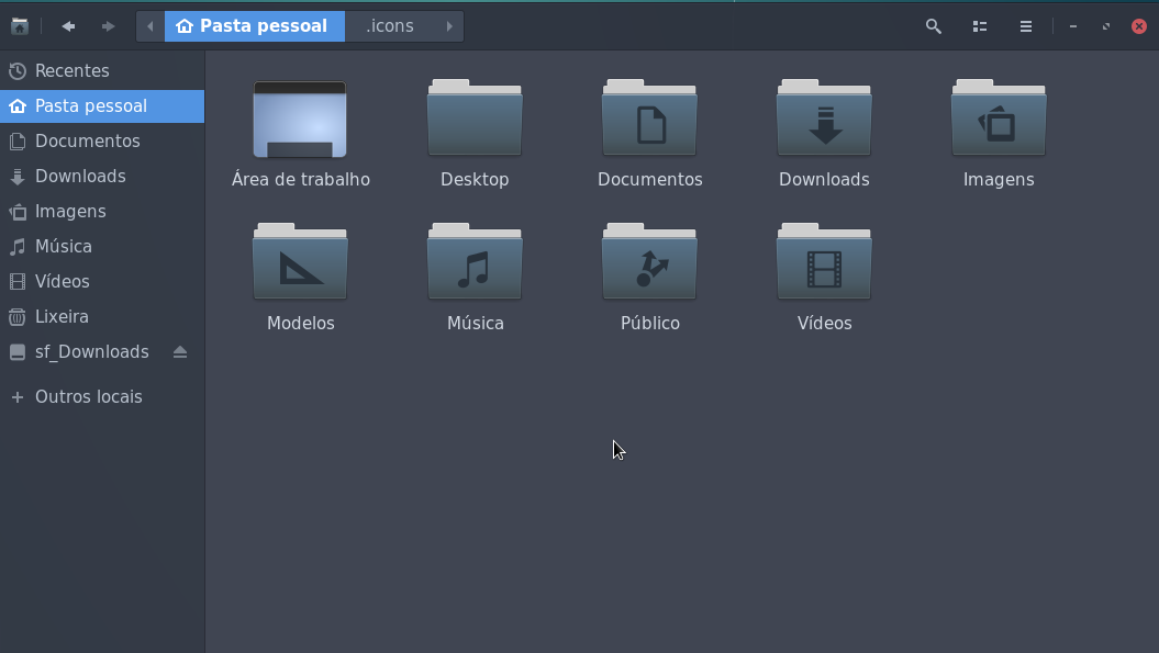 Obsidian Icon Theme para a sua distro Linux