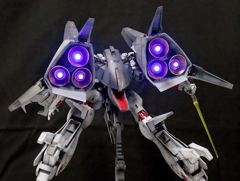 Gundam Family: 1/144 Messala Custom Build with LEDs