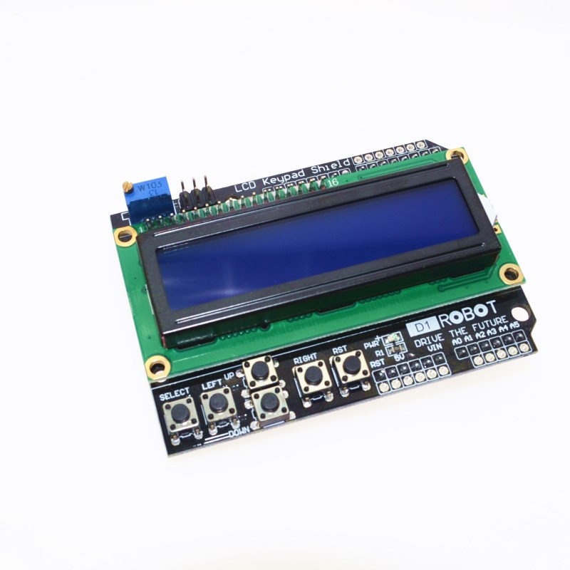 STM32 Без страху: STM32: Підключення 1602 LCD Keypad Shield до ...