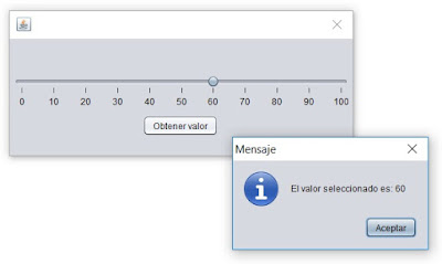 Cómo utilizar el deslizador en Java o JSlider Netbeans