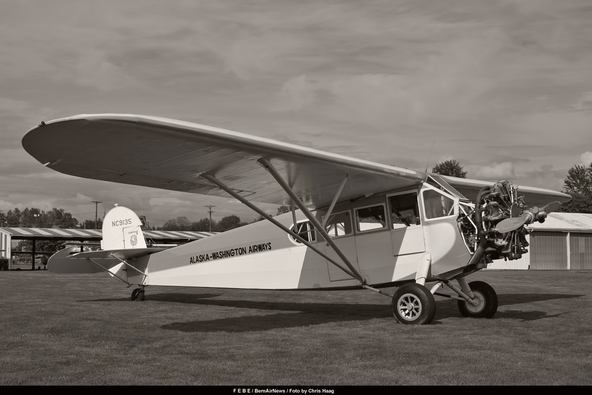 FEBE *** Worldwide Aviation Pictures by FEBE/BernAirNews © : NC9135 ...