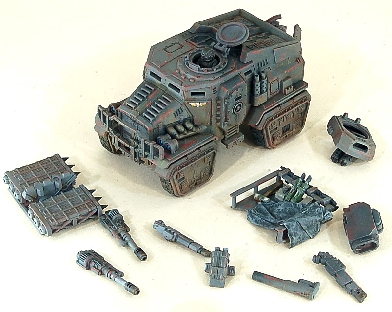 Warren Hudson Modelling: WARHAMMER 40k - Astra Militarum Taurox/Prime