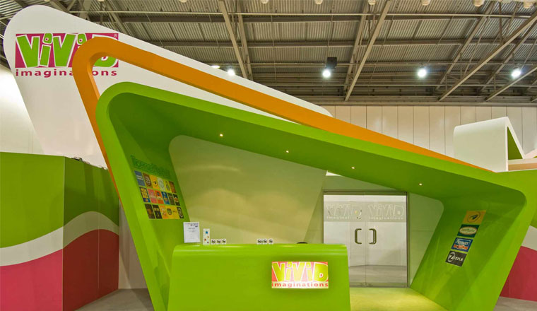 Inspiração em design de Stands