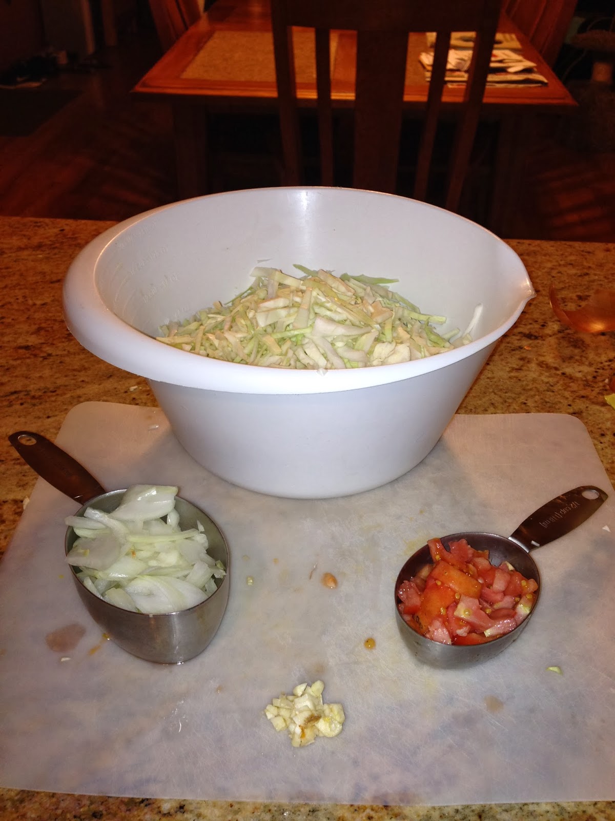 Add a little spice to your life: Cabbage Bhaji