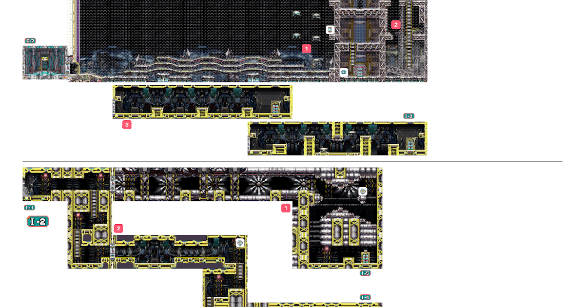 ROCKMAN ZX MAP AREA I - RMMH洛克人回憶之館