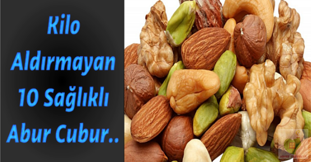 Kilo Aldırmayan 10 Sağlıklı Abur Cubur… – Kolay Yemek Tarifleri