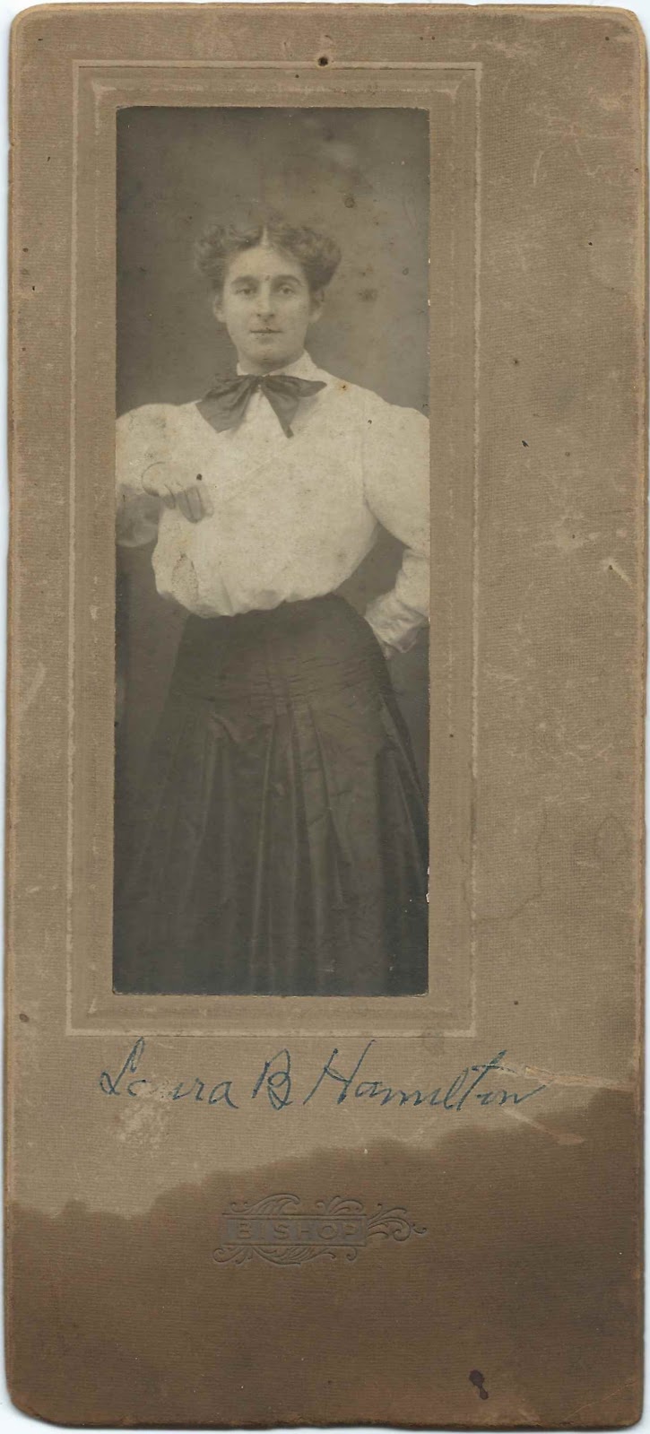 Heirlooms Reunited: c1900 Photograph of Laura B. Hamilton; by the ...