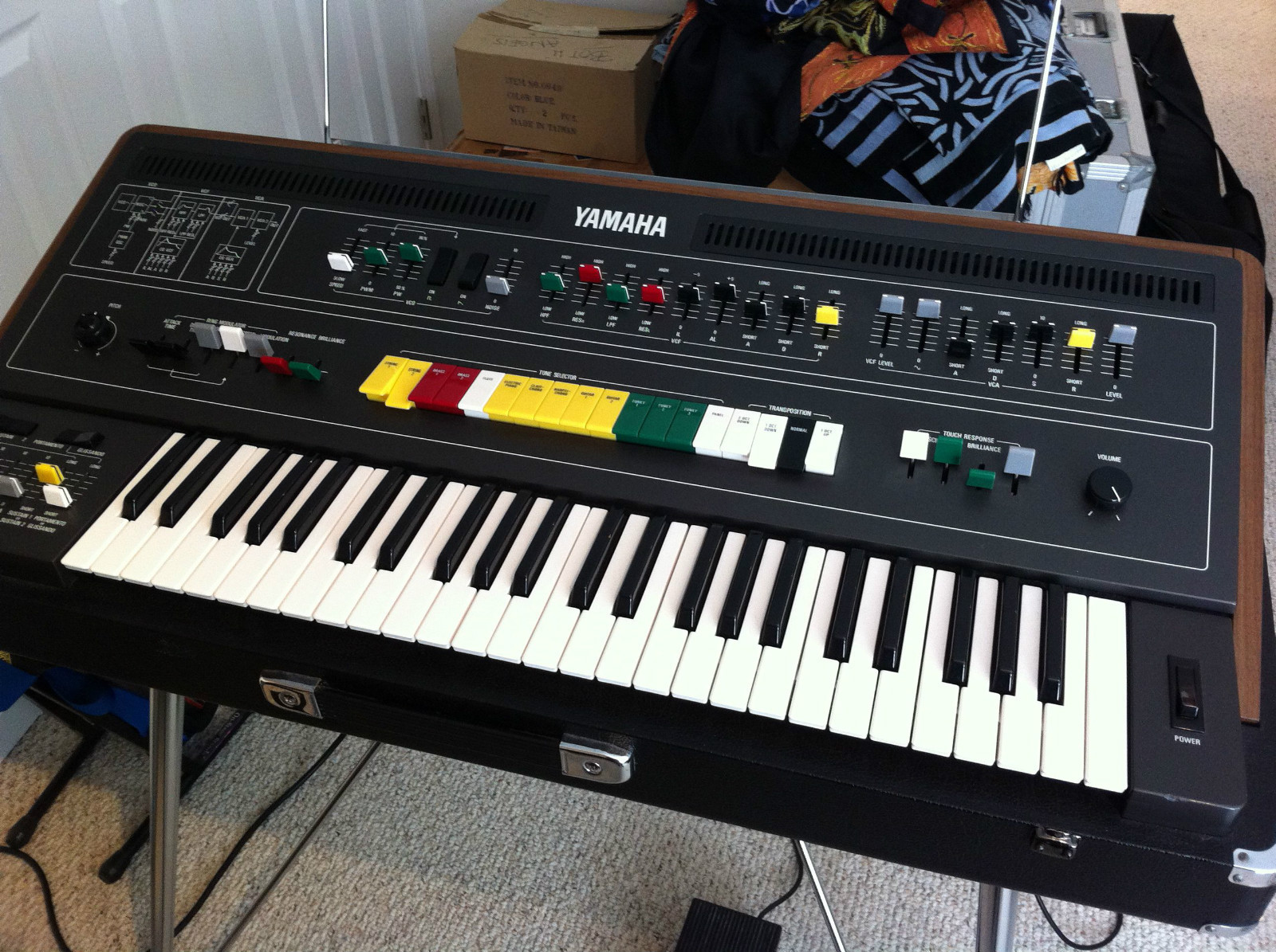 MATRIXSYNTH: Yamaha CS-50 Analog Synthesizer