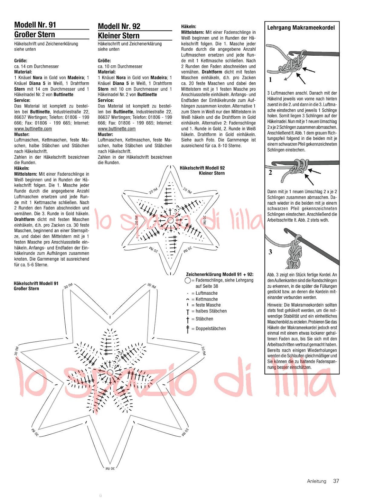lo spazio di lilla: Natale all'uncinetto: stelline e tendina a filet ...