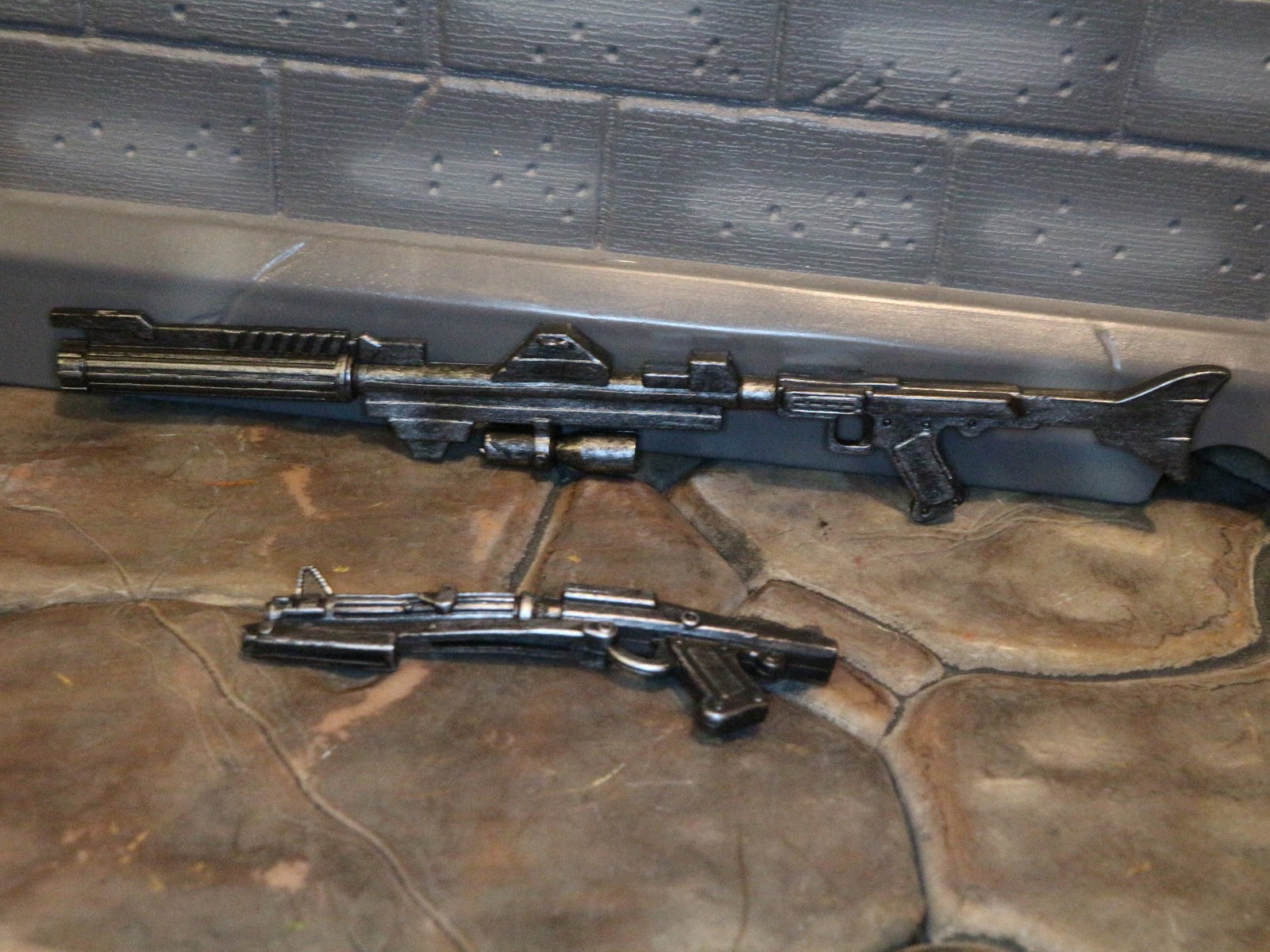 Captain Rex Blaster Pistols