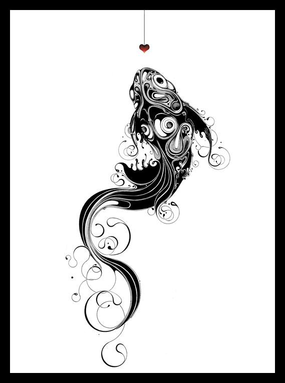 OlikArt: Витиеватые иллюстрации Si Scott