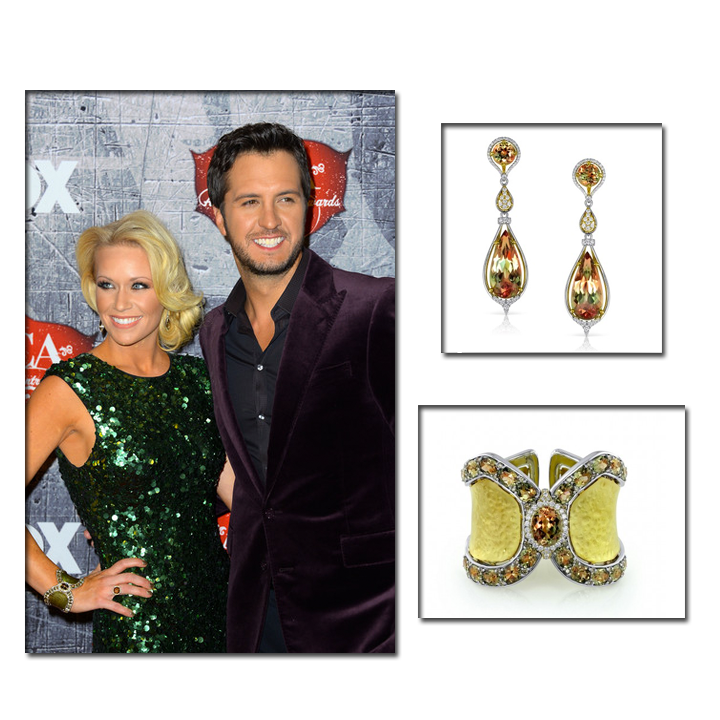 Jessica Aldean and Caroline Bryan Wear Lance Fischer, Supreme, DeLatori ...