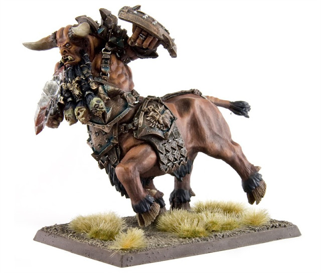 FYD FORJA Y DESVAN TV: -FORGE WORLD: CHAOS DWARF BULL CENTAUR RENDERS.
