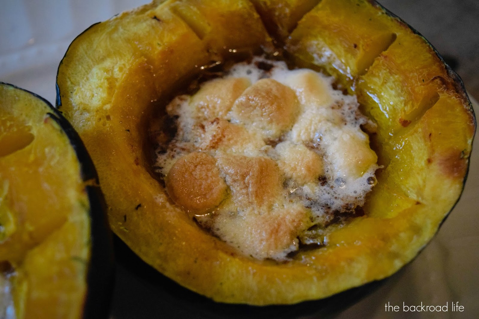The Backroad Life Classic Baked Acorn Squash