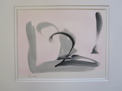 Chinoiserie Chic: Small Abstract Art