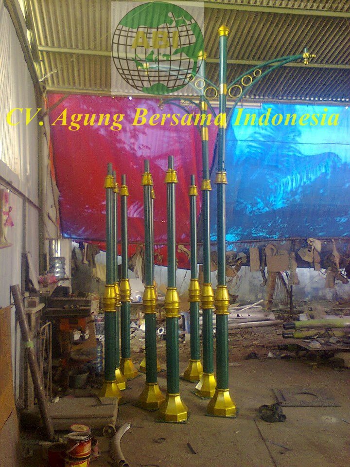 081382368028 Tiang Lampu PJU Bulat - Tiang PJU Bulat Dan Pju Oktagonal