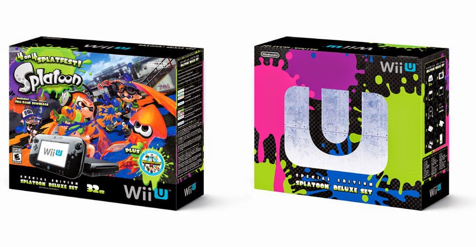 Bundle do Wii U com Splatoon será disponibilizado nos EUA - Nintendo Blast