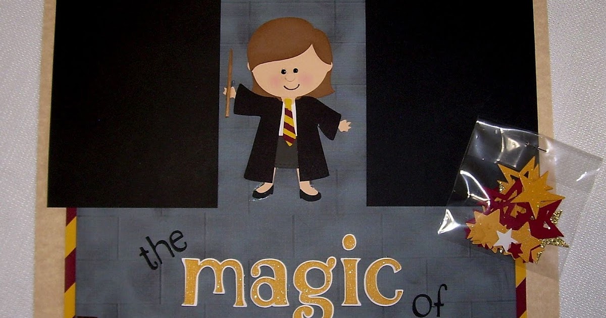 Beth-A-Palooza: Scrapbook Pages For Your Favorite Wizard