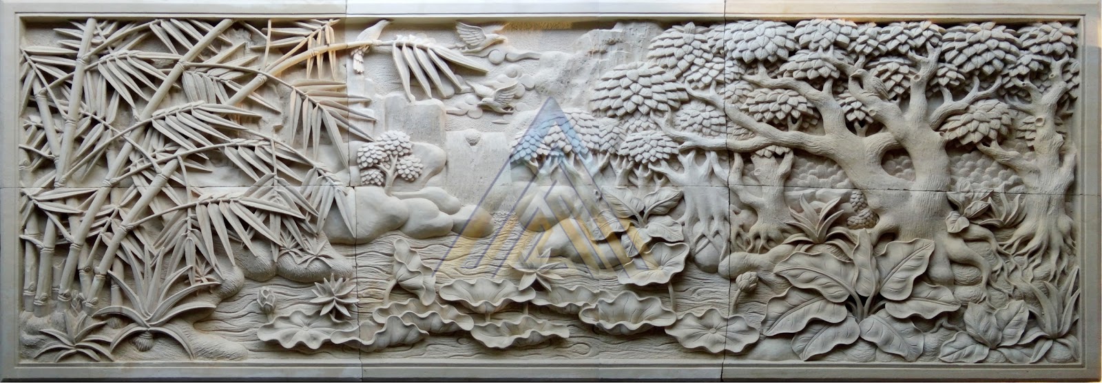 RELIEF PEMANDANGAN ALAM