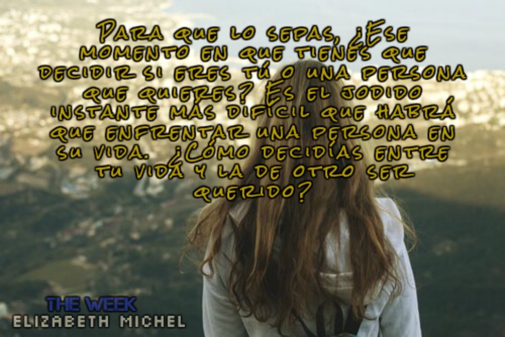 My Diary: Elizabeth Michel