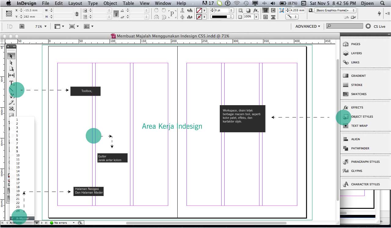 Cara Menggunakan Adobe Indesign - Desain Grafis